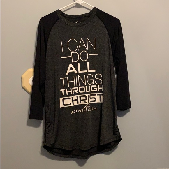Active Faith | Shirts | Active Faith 34 Sleeve Shirt | Poshmark